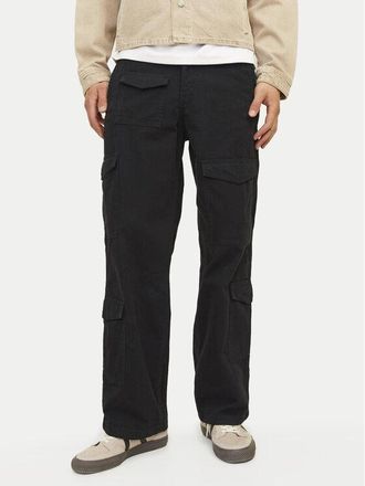 Jack & Jones Jack & Jones Stoffhose Bill 12258307 Schwarz Relaxed Fit