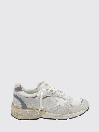 Golden Goose Baskets Dad-Star en daim et mesh &agrave; effet us&eacute;