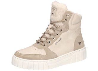 Mustang Jeans Sneaker Femme 1446-602, Pointure:40 EU, La Couleur:Beige