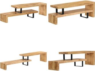 vidaXL Meuble TV Bois de manguier massif - Meubles Tv - Meuble Tv - Meuble Design - Meuble En Bois - Bois De Manguier - Home & Living