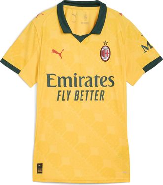 Puma Maillot troisi&egrave;me 2025/26 AC Milan femme, Accessoires, Jaune, XXS