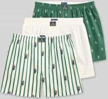 Ralph Lauren Boxershorts aus reiner Baumwolle im 3er-Pack
