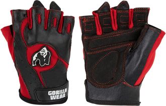 Gorilla Wear Trainingshandschuhe - Mitchell - Schwarz/Rot