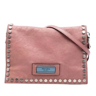 Prada Pre-owned The Etiquette Cross Body Bag - Femme - Pre-owned - Rose - Taille: ONE Size