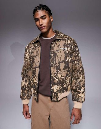 Sixth June Digital - Bomberjacke mit Military-Muster-Bunt