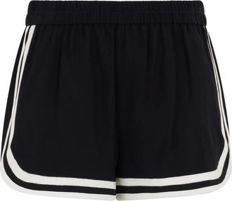Red Valentino Femme, Sport, Noir, Taille: 48 FR Pantalons
