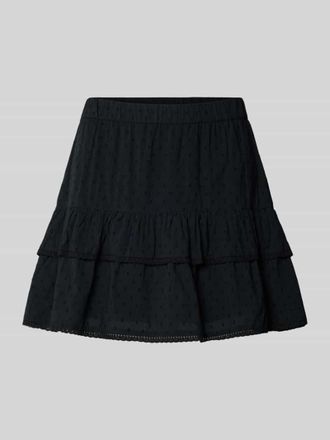 Vero Moda Volant Mini-Rock aus reiner Baumwolle TRINE