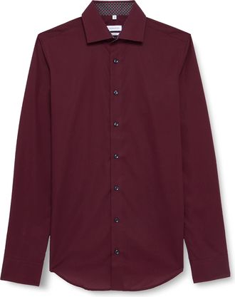 Seidensticker Herren Business Hemd - Bügelfreies Hemd mit sehr schmalem Schnitt - X-Slim Fit - Langarm - Kent-Kragen - 100% Baumwolle