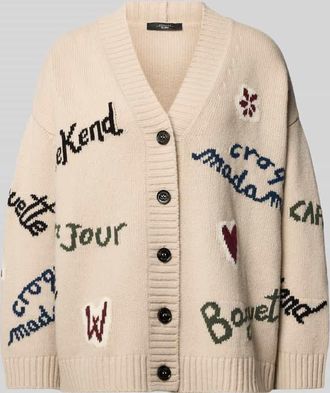 Max Mara Oversized Strickjacke aus reiner Schurwolle Modell BELGIO