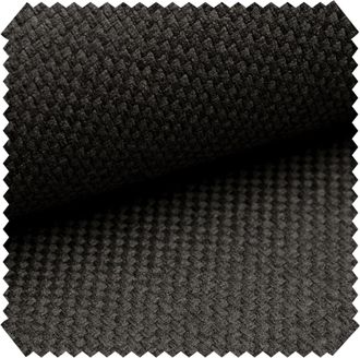 Novely GRANA - Melierter Webstoff - Leicht Grob Gewebter Möbelstoff - Robuster Polsterstoff aus Oxfordbindung - Pflegeleichte Meterware 1lfm (05 Grau Braun)