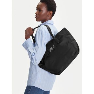 Karl Lagerfeld Handtasche KARL LAGERFELD A3W30029 Schwarz