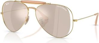Ray-Ban The Outdoorsman By Dolce&gabbana Sonnenbrillen Arista Gold Fassung Gold Glas 53-14