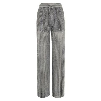 Missoni Straight Hosen - - Trousers - Damen - Grau - S