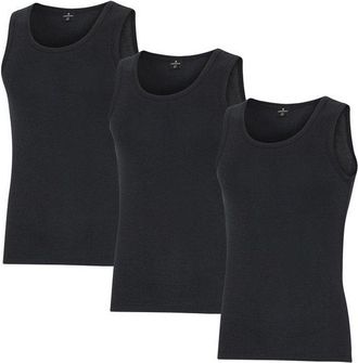 Danish Endurance Muskelshirt Classic Organic Tank Top 3-St Herren Unterhemd, Muskelshirt, Tanktop, Atmungsaktiv