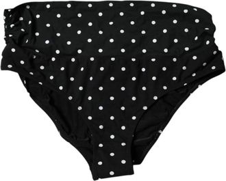 Dolce & Gabbana Femme, Maillots de bain, Noir, Taille: 42 FR M71260 Oms64 Bikini Bottom