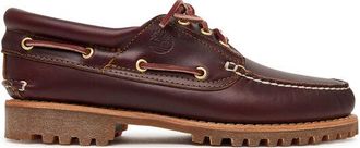 Timberland Mokassins Authentics Boat 3 Eye Classic TB0500096481 Braun