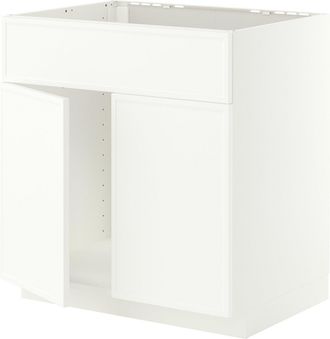 IKEA METOD Unterschr f Sp&uuml;le+2 T&uuml;ren/Front