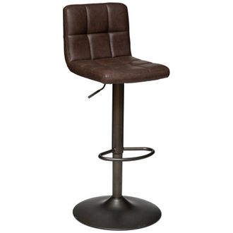 Atmosphera Atmosphera - Chaise De Bar Haute Delek Marron
