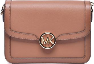 Michael Kors Femme, Sacs, Brun, Taille: ONE Size Leida Sac bandouli&egrave;re