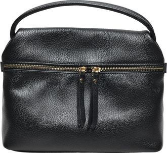 Luisa Vannini SCHWARZ Rindsledertasche