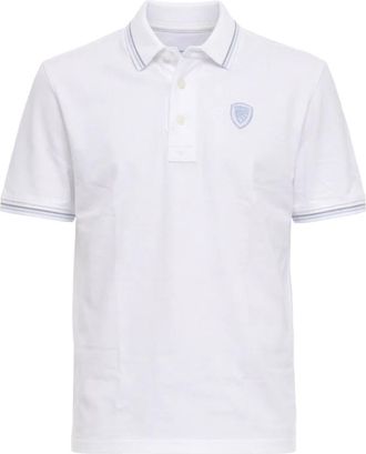 Blauer Homme, Tops, Blanc, Taille: 2XL Agassis Polo
