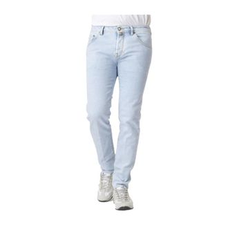 Jacob Cohen Hellblaue Slim Cropped Jeans - - Jeans - Herren - Blau - W32