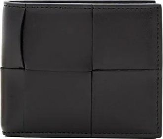 Bottega Veneta Portemonnaies - Intrecciato Leather Billfold Wallet - Gr. unisize - in Schwarz - für Damen
