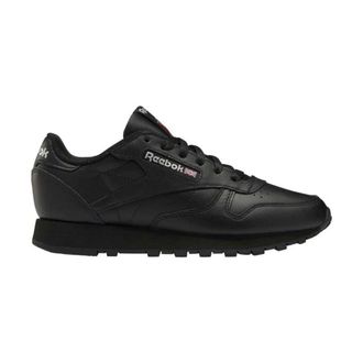 Reebok Klassische Leder Sneakers - - Sport - Damen - Schwarzk - 37 1/2 EU