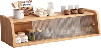 Generic K&uuml;chen-Sideboard mit verl&auml;ngerter Arbeitsplatte und Schiebet&uuml;r-Stauf&auml;chern Zweist&ouml;ckiger Aufbewahrungsorganizer for K&uuml;chenutensilien/Tee- und Kaffeezu