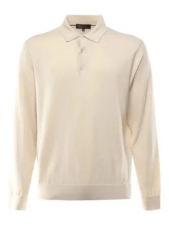 Loro Piana Klassisches Poloshirt - Nude