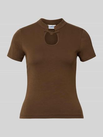 Jack & Jones Slim Fit T-Shirt mit Stehkragen Modell GIGI