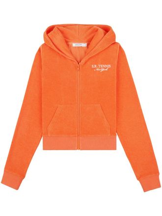 Sporty & Rich Hoodie aus Frottee - Orange