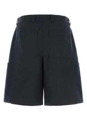 Gucci Cotton Bermuda Shorts - Blue