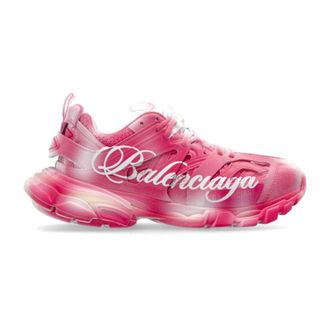 Balenciaga Track Stencil Logo Sneaker - - Shoes - Damen - Rosa - 40 EU