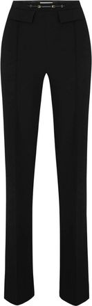 Elisabetta Franchi Damen, Hosen, Schwarzk, XLGr&ouml;&szlig;e