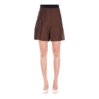 Blugirl Damen, Shorts, Braun, SGr&ouml;&szlig;e