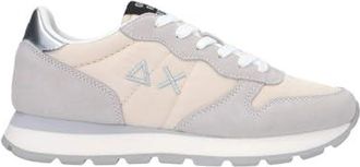 Sun 68 Sneaker Running Ally Gold Silver in Suede/Nylon Bianco Panna Donna D25SU04 Z44202 38