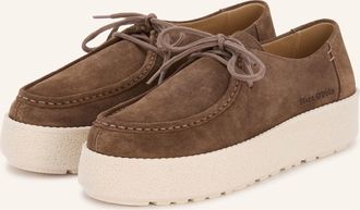 Marc O'Polo Marc Opolo Plateau-Schn&uuml;rer braun