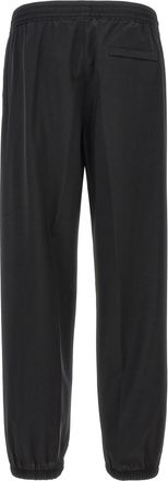 Givenchy Logo-Embroidered Wool Joggers - Black