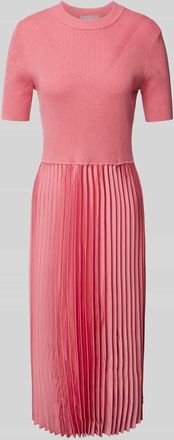 Christian Berg Midikleid mit Plisseefalten