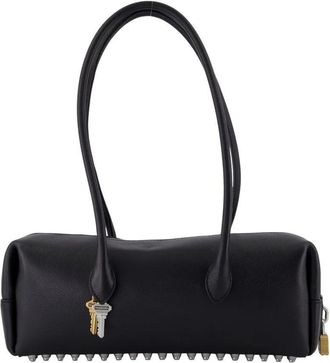 Alexander Wang Alexander Wang Hobo Bags - Roux Medium Shoulder Bag - Leather - Black - Gr. unisize - in Schwarz - für Damen
