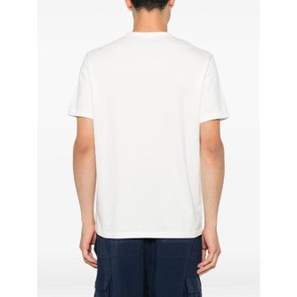 Kenzo Gold Tiger-Embroidered T-Shirt - White