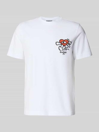 Barbour Regular Fit T-Shirt aus reiner Baumwolle