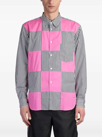 Comme Des Gar&ccedil;ons chemise en coton - Noir