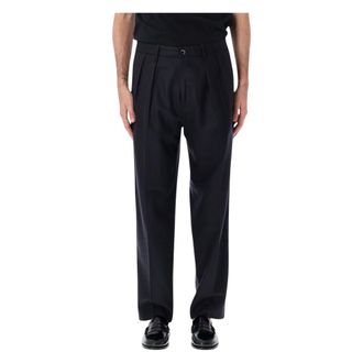 Nine In The Morning Chino en laine Kai - Homme - Pantalons - Bleu - Taille: S