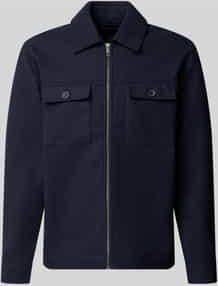 Mc Neal Regular Fit Overshirt mit Rei&szlig;verschluss