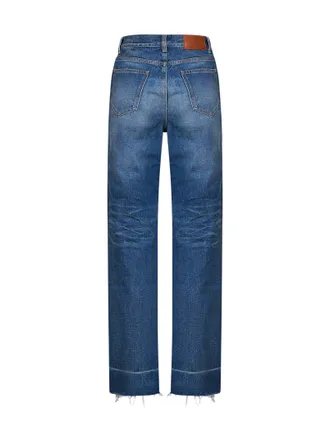 Chlo&eacute; Womens Jeans Dark Cobalt Denim Blue Cotton