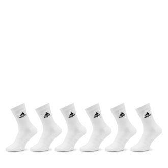 adidas Lange Socken adidas Cushioned Sportswear Crew Socks 6 Pairs HT3453 Wei&szlig;