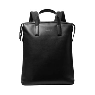 Michael Kors Sac &agrave; dos convertible en cuir Nicholas - Homme - Sacs - Noir - Taille: ONE Size