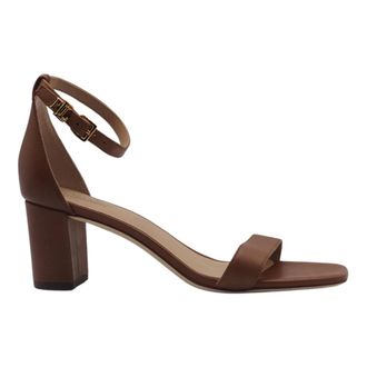 Ralph Lauren Femme, Chaussures, Brun, Taille: 40 1/2 EU Sandales à Talons Hauts
